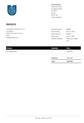 How To Expense Your MBA Course - CTO Academy