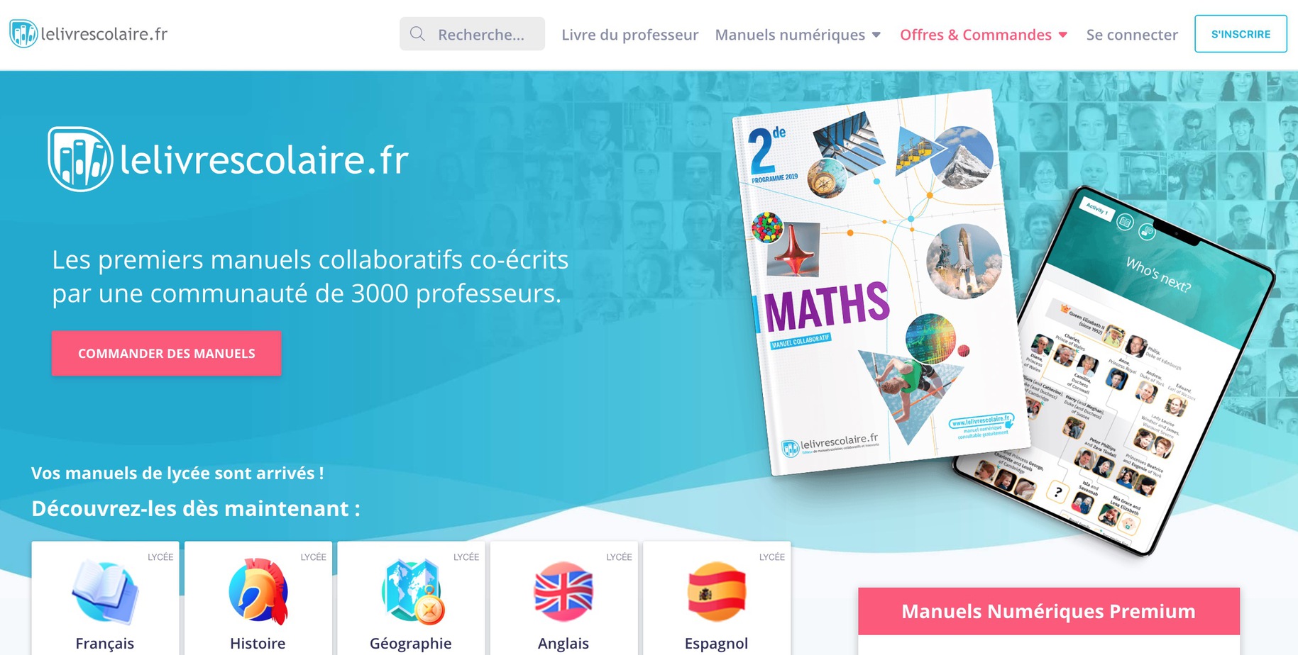 Tous les livres scolaires disponibes gratuitement en ligne