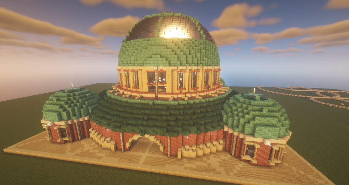 Circular server spawn [quick build #3] – Premium Minecraft Blog