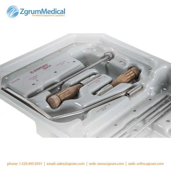 Synthes Cervical Spine Locking Plate Set 304.875L - Zgrum Medical
