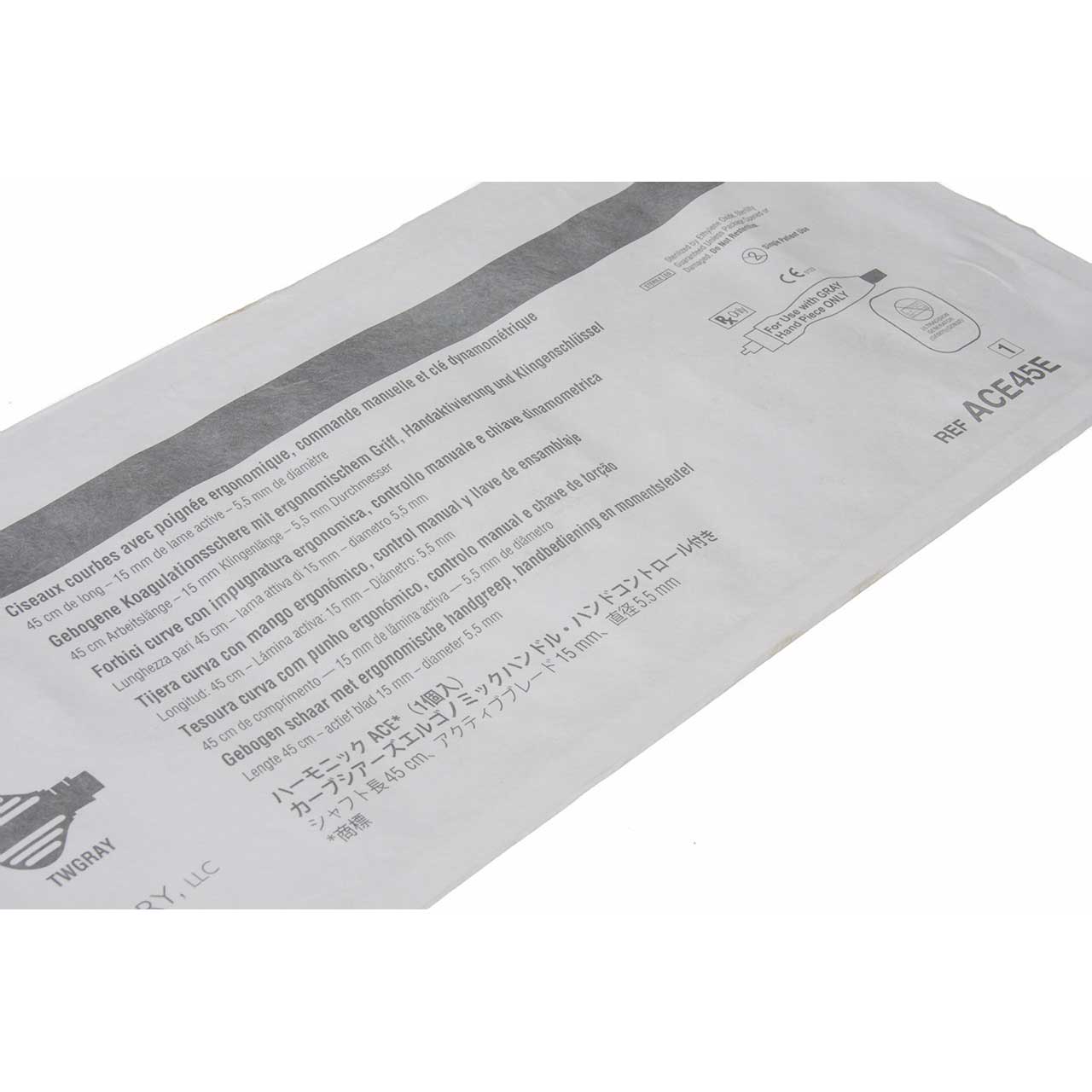 Ethicon Harmonic ACE Curved Shears - ACE45E - Zgrum Medical