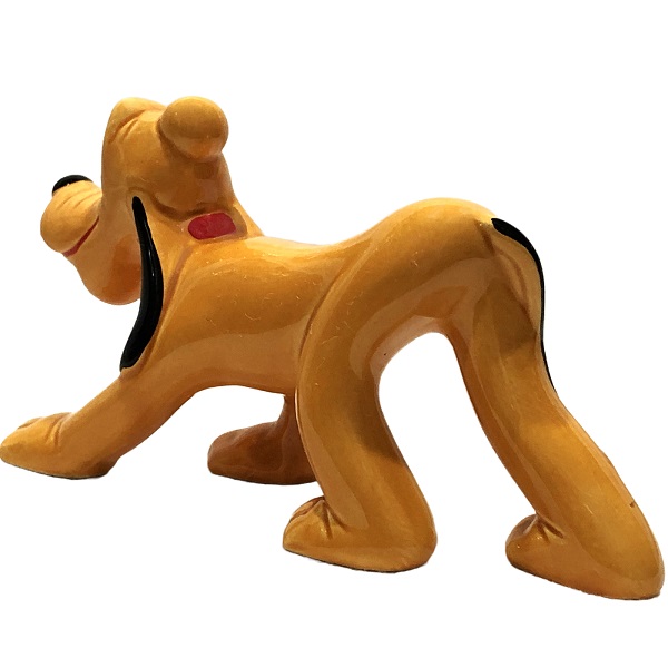 80s Dog Pluto Walking Figurine | CollectiblesAndMoreInStore
