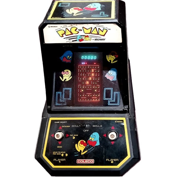81 Coleco Pac-Man Mini Arcade | CollectiblesAndMoreInStore