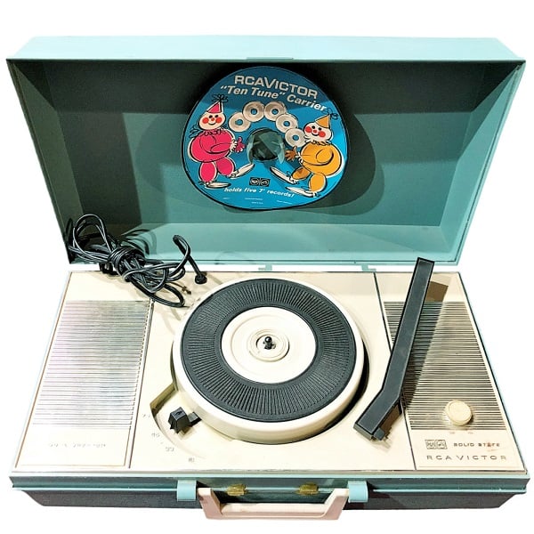 Portable 60s RCA Record Player | Collectibles Store