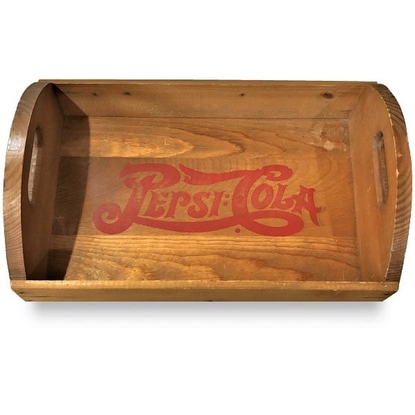 Vintage Pepsi-Cola Wood Tray | CollectiblesAndMoreInStore