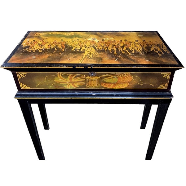 1815 Military Gun Case Table |CollectiblesAndMoreInStore