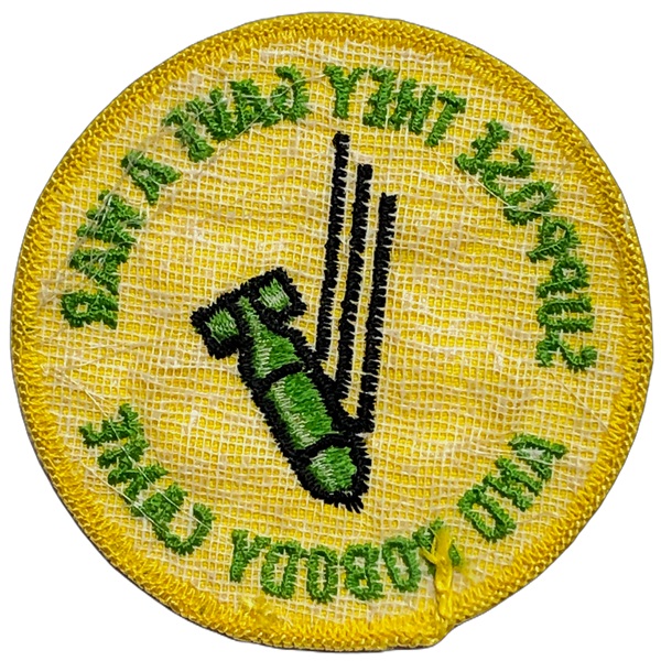 60s Gave War Nobody Came Patch | Vintage Collectibles Store