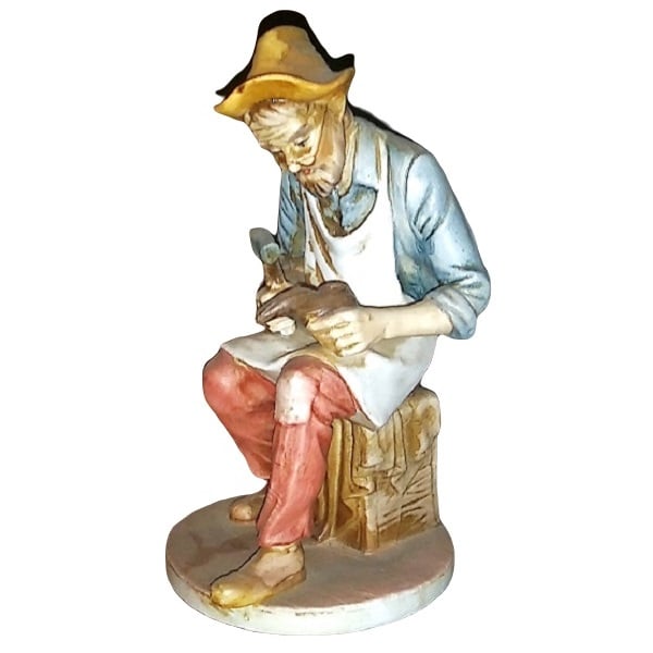 Vintage Cobbler Figurine | Collectibles And More In-Store
