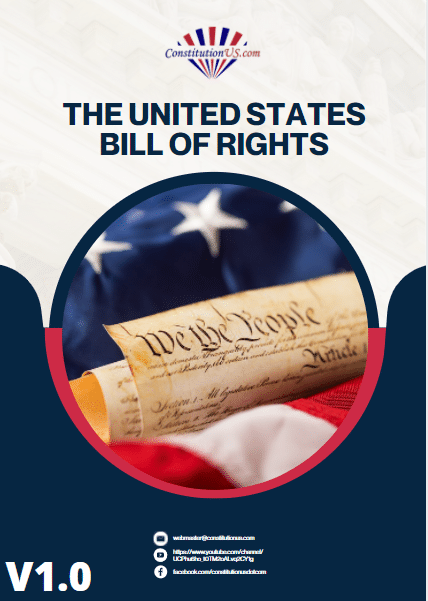 Free Printable US Bill of Rights PDF - Constitution of the United States