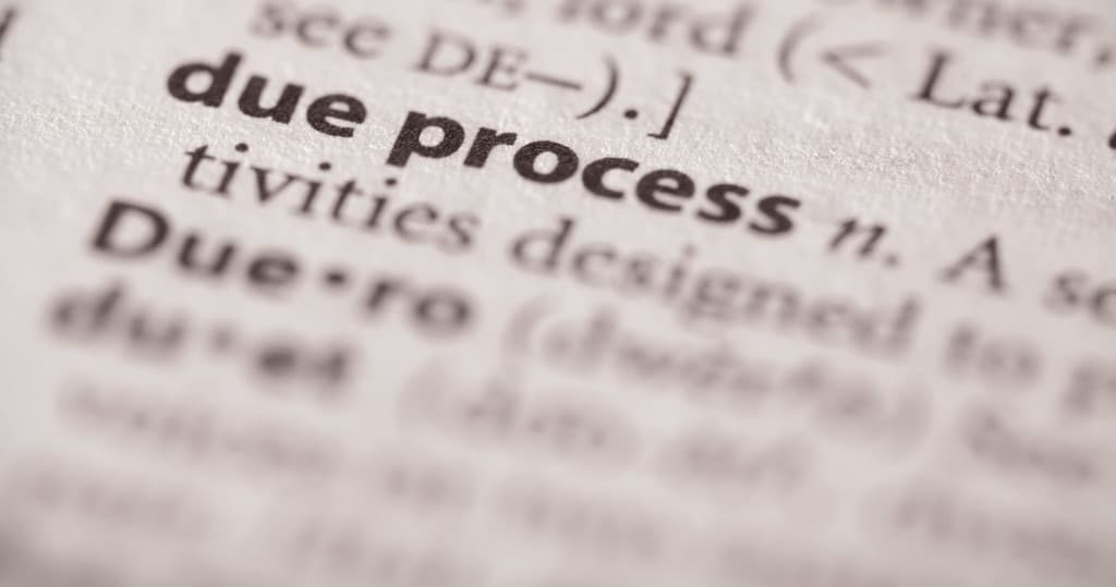 What Is Procedural Due Process? - Constitutional Law