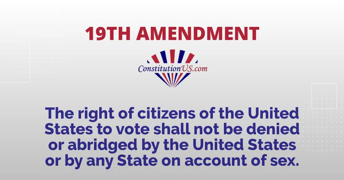 List of the 27 Amendments - Constitution of the United States Store