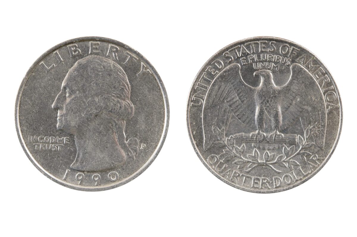 Quarter Front And Back