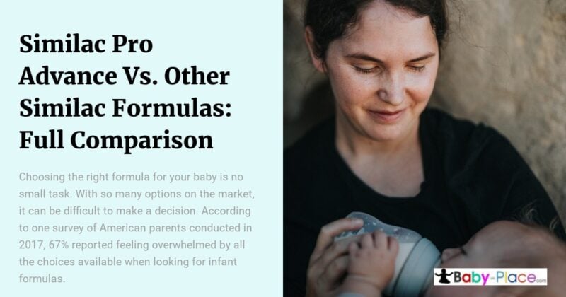 Similac Pro Advance Vs. Other Similac Formulas: Full Comparison