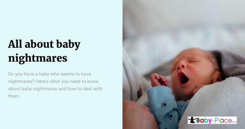 All about baby nightmares