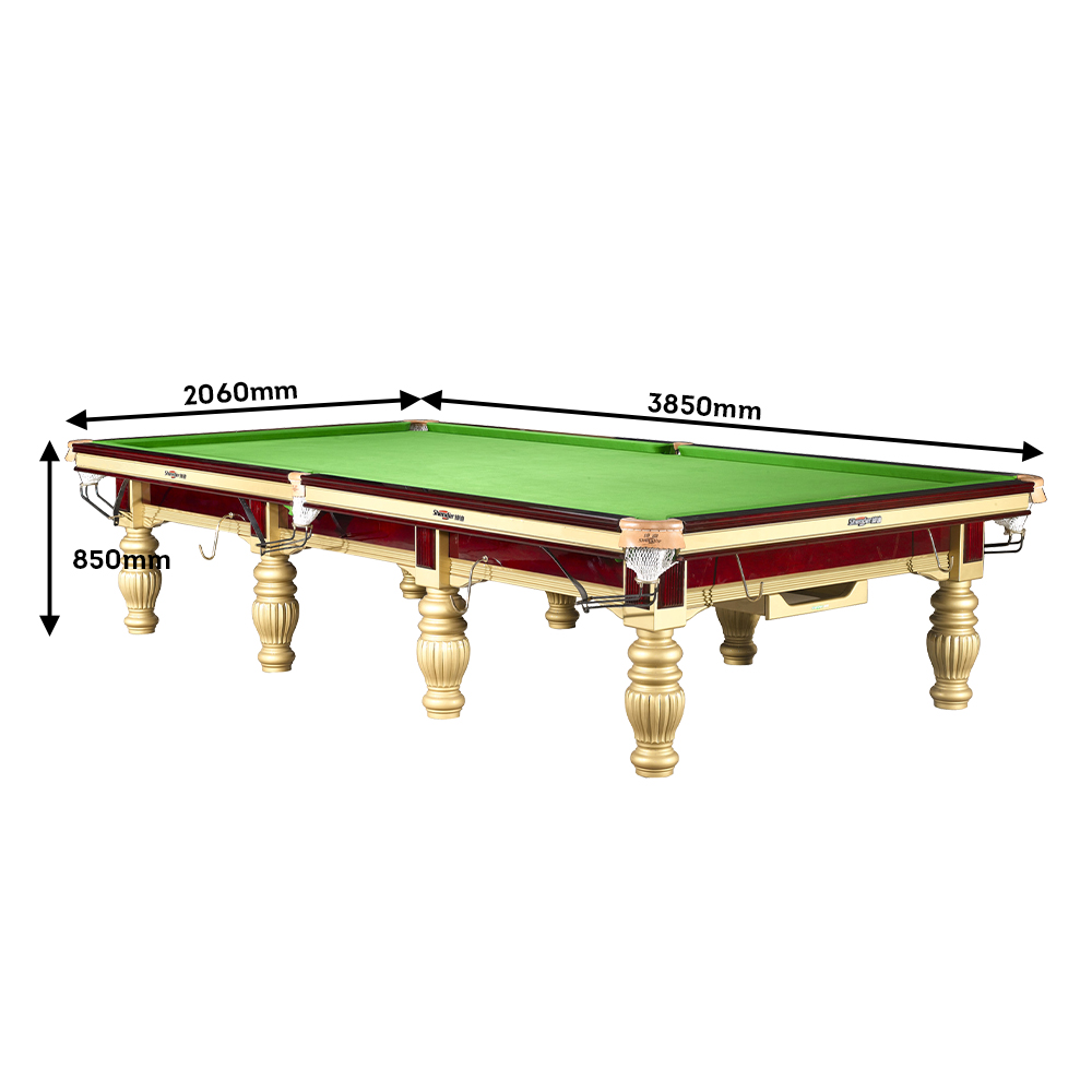 Totally Stunning! SHENDER 12FT Luxury Slate Billiard Table