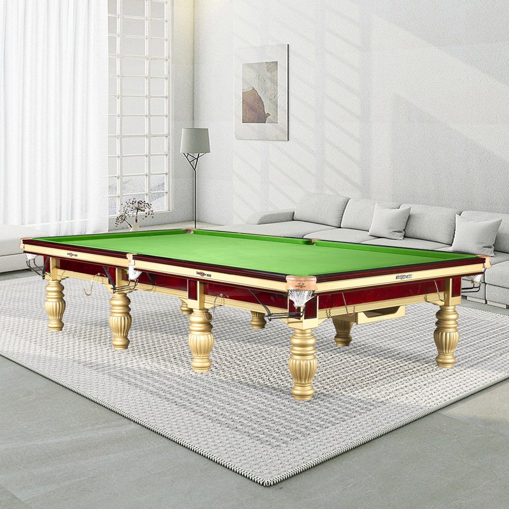 Totally Stunning! SHENDER 12FT Luxury Slate Billiard Table