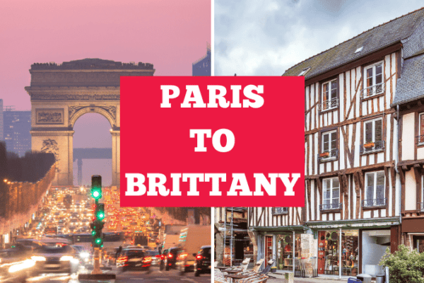 Paris to Normandy and Paris to Brittany, France by Train