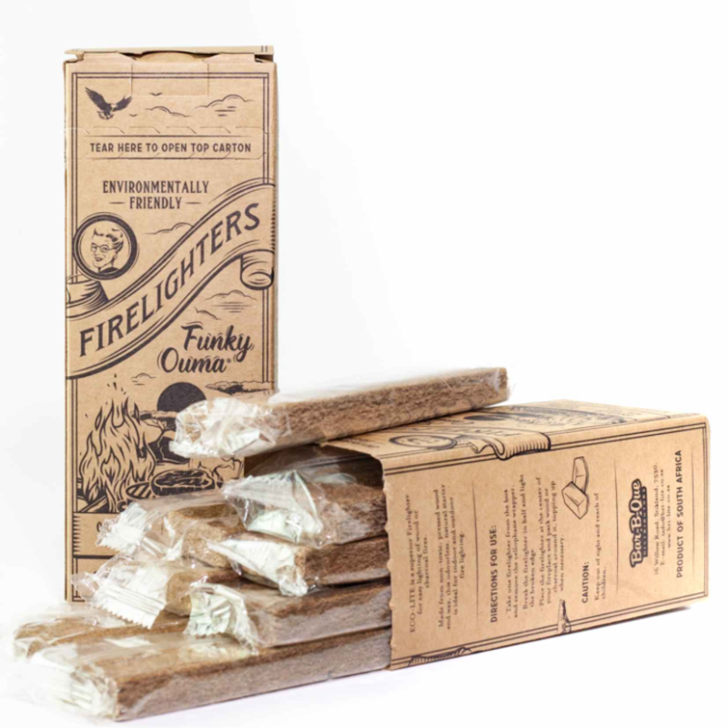 FIRELIGHTERS – Environmentally Friendly - Funky Ouma