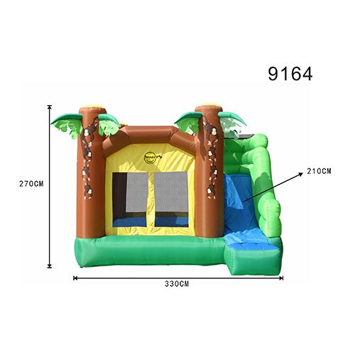 Jungle Monkey Bouncy Castle - KiwiCastles - Taruanga Castle Hire