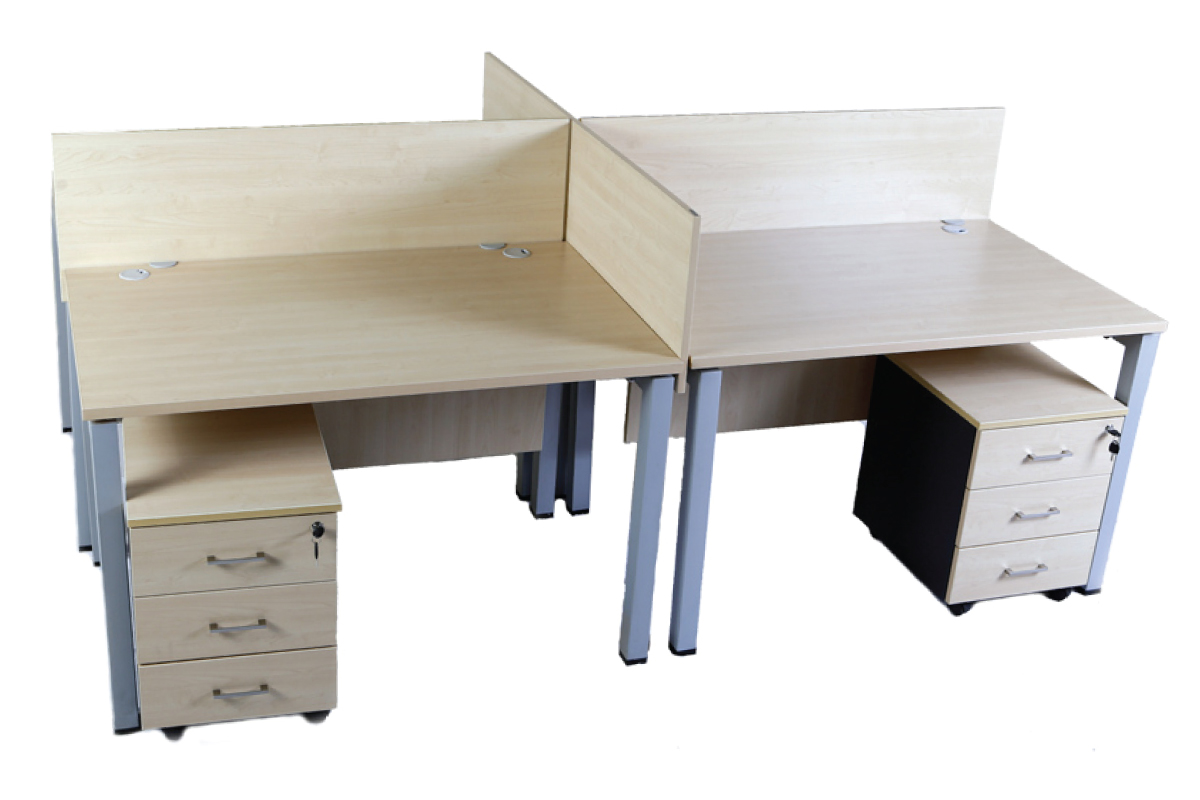 Elegant Series 2-Way Workstation | Infinity Furniture Limited