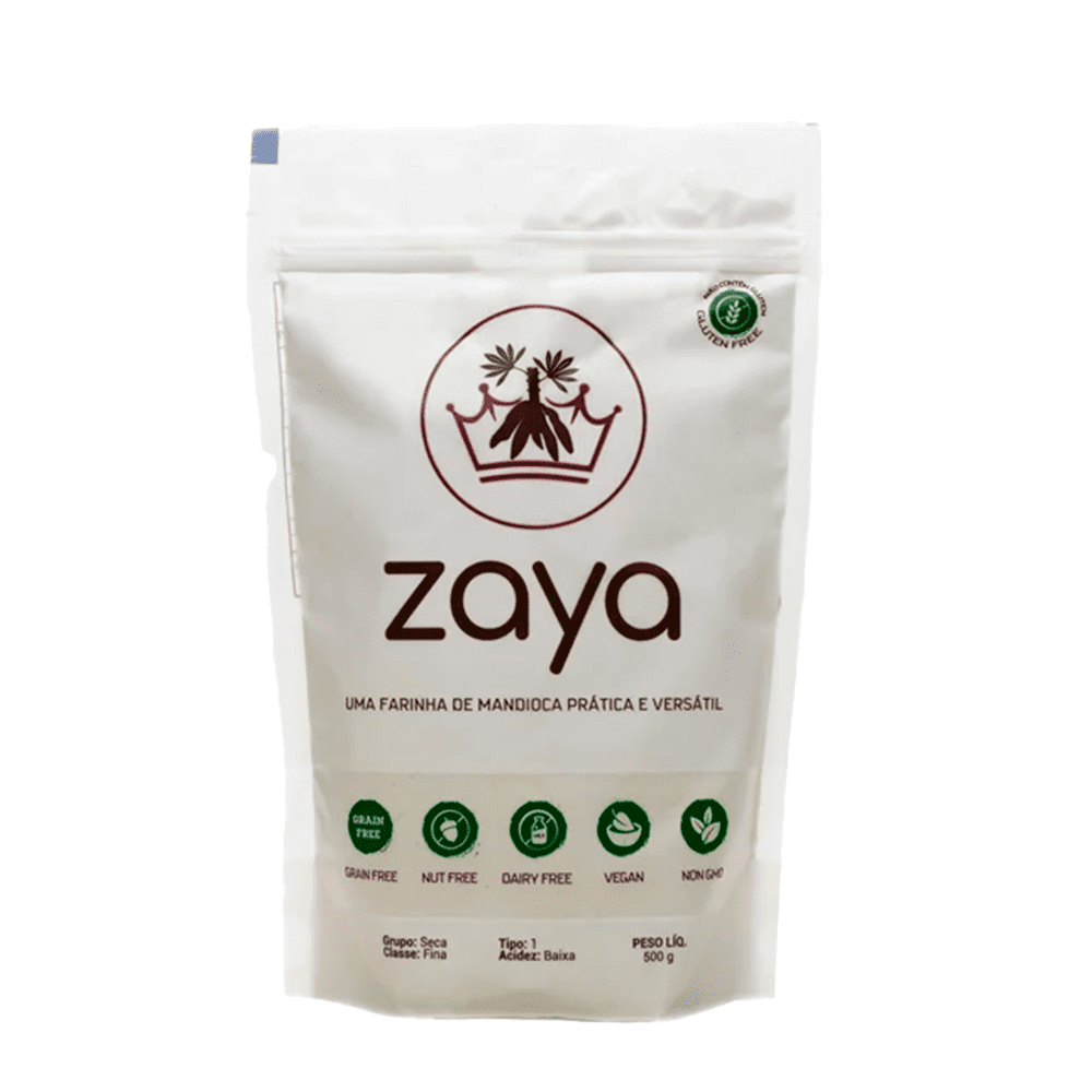 FARINHA DE MANDIOCA ZAYA 500G - ohway