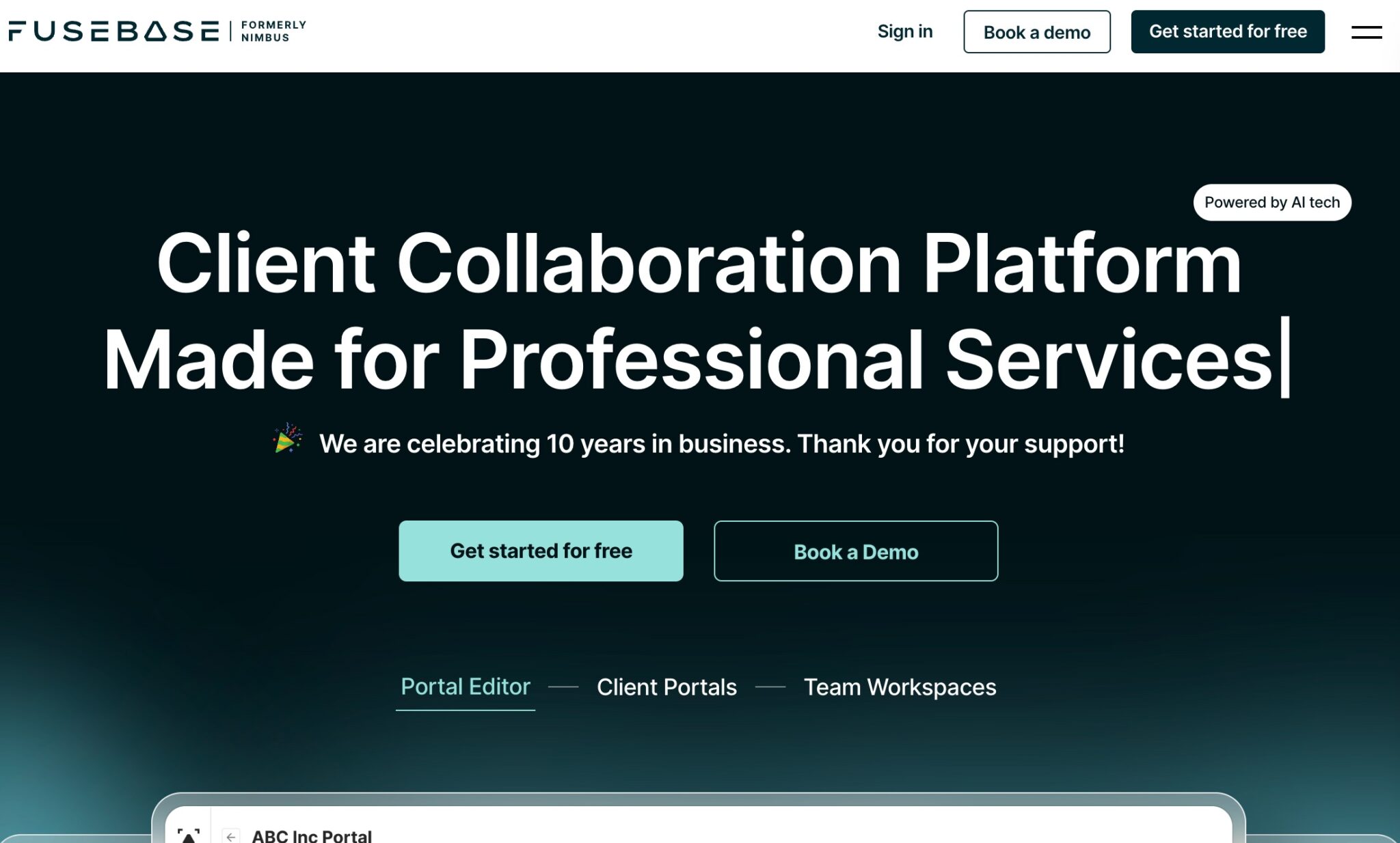 Fusebase. Plateforme collaborative pour les équipes et les clients