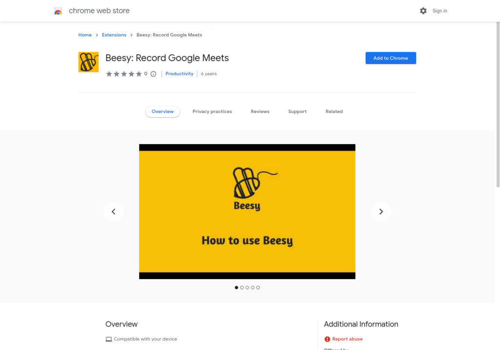 Beesy. Enregistrer gratuitement vos réunions Google Meet - Les Outils ...