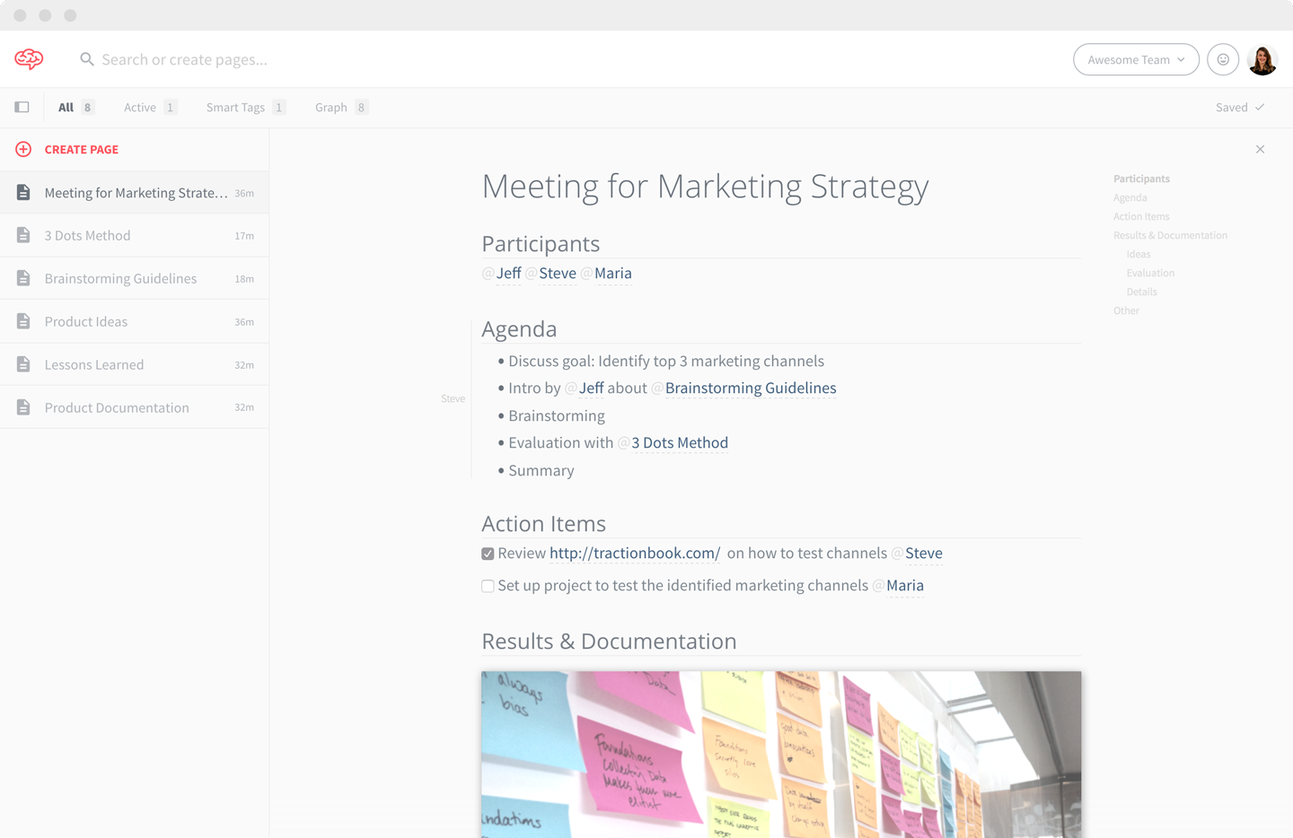Nuclino. Wiki pour le brainstorming et le travail collaboratif - Les ...