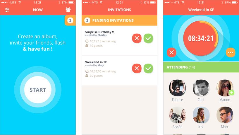 FlashGap. Une application mobile pour la photo collaborative - Les ...