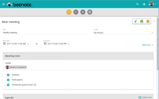 Beenote. Rendre les réunions plus efficaces - Les Outils Collaboratifs