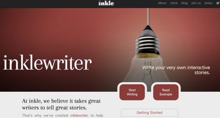 InkleWriter. Créer des histoires interactives – Les Outils Tice
