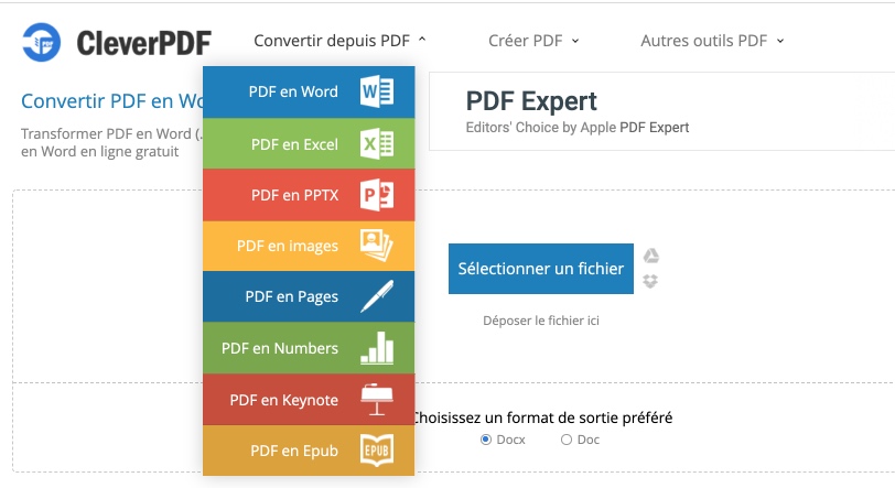 CleverPDF. Une trousse à outils pour créer, éditer et convertir des fichiers PDF – Les Outils Tice
