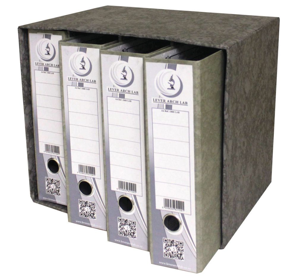 Value Pack Storage Box+ 4 Lever Arch Files- 4 Compartment - The Lever ...