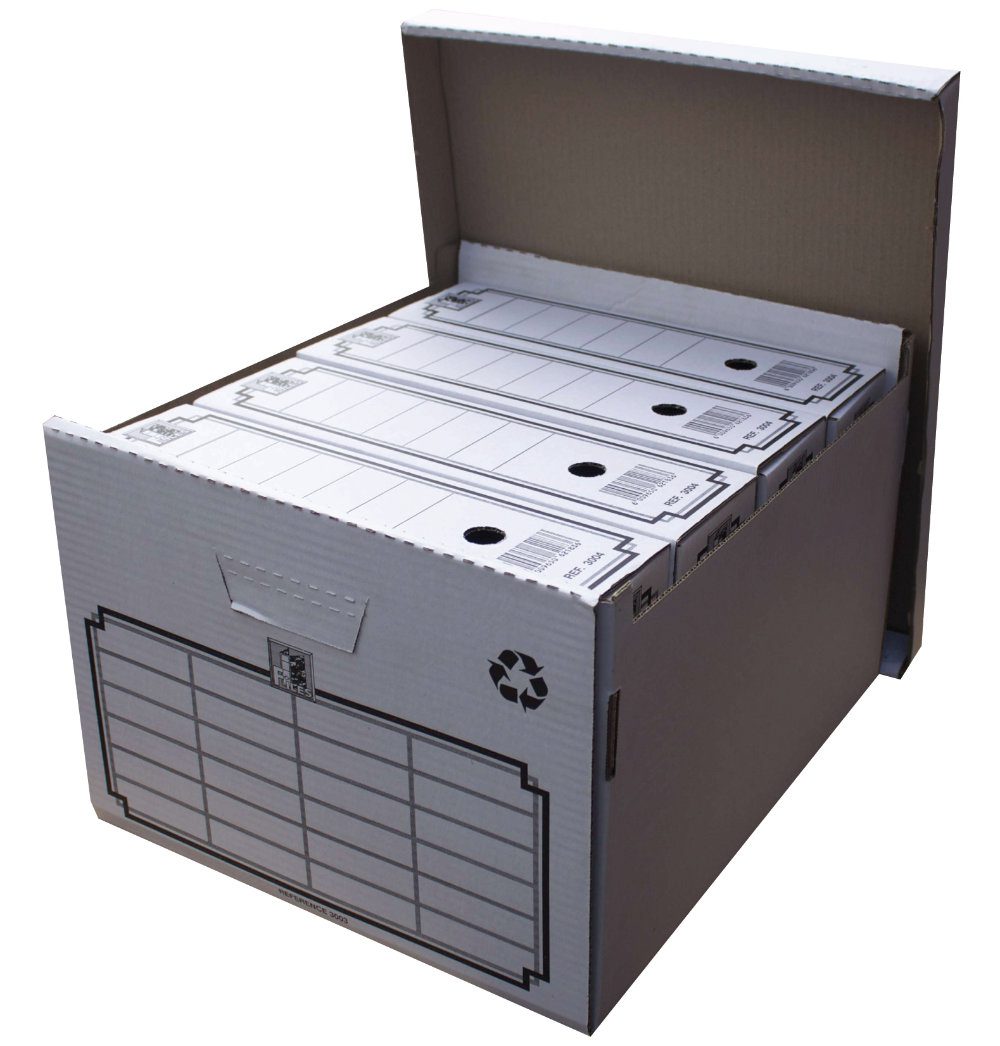 Large Corrugated Archive Box with 4 Foolscap Archive Boxes - The Lever ...