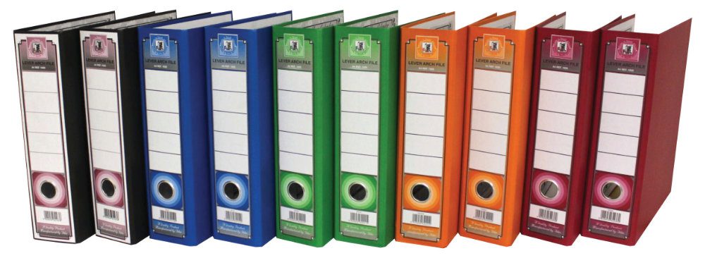 LEVER ARCH FILES – COLOUR – The Lever Arch Lab