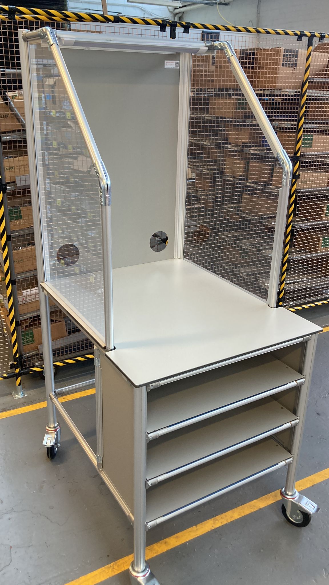 Case Study - Trolley For Measuring Equipment - ATC Lean Ireland