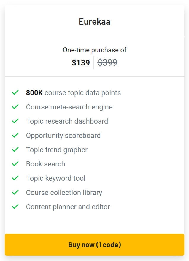 Eurekaa Lifetime Deal | Lifetimo.com