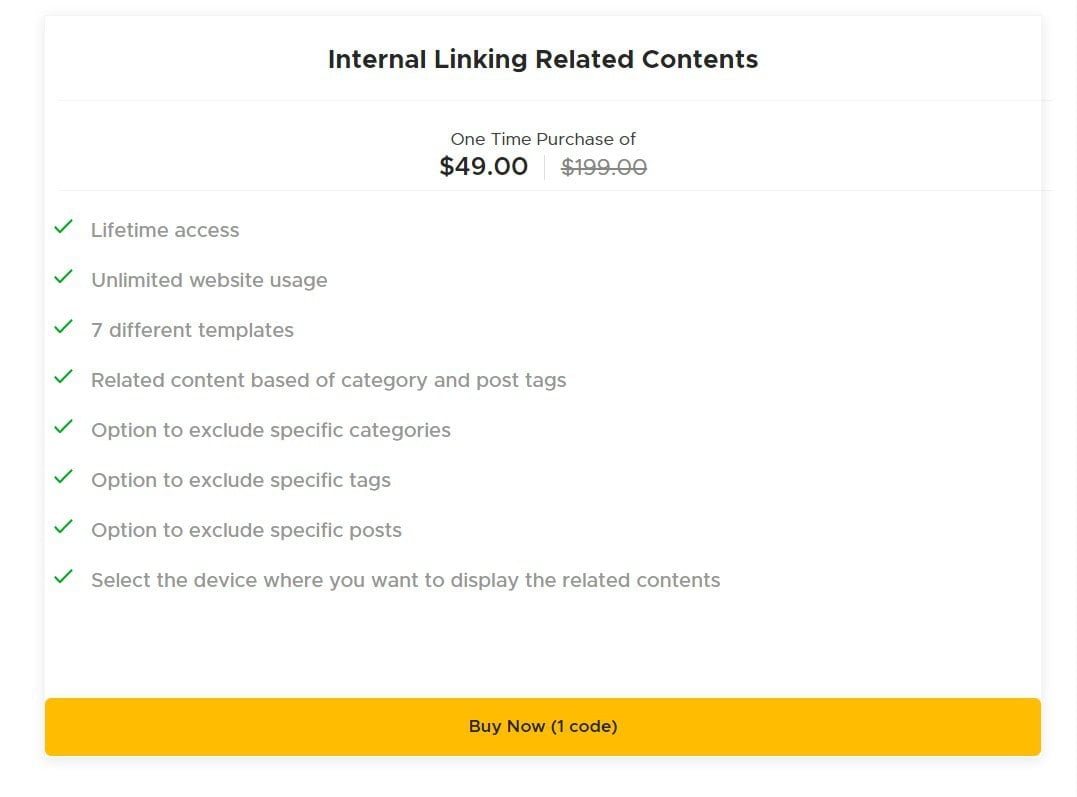 Internal Linking Lifetime Deal | Lifetimo.com