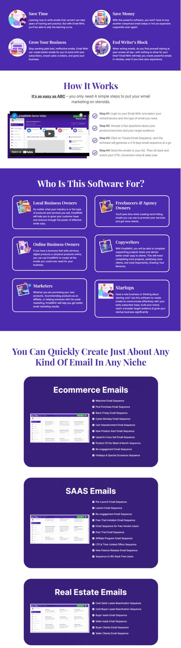 EmailWritr Lifetime Deal | Lifetimo.com