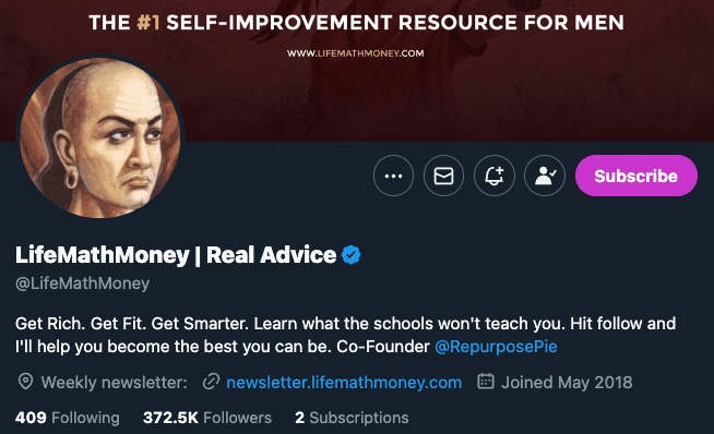 The Art of Twitter by LifeMathMoney 💡 Unlock the Secrets to $100/Day ...