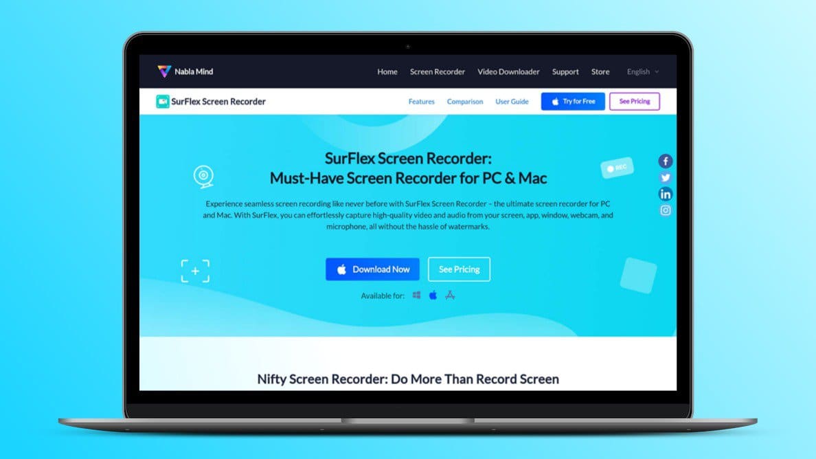 SurFlex Screen Recorder for Windows & Mac Lifetime Deal | Lifetimo.com