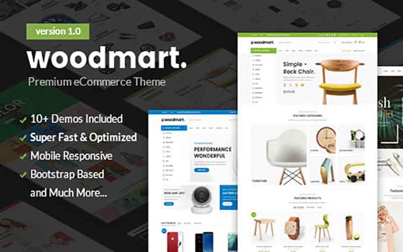 WoodMart - Chủ đề Website bán hàng Elementor chuyên nghiệp