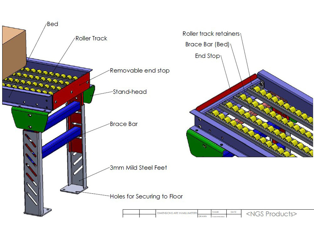 Conveyor systems design and installation Ireland | NGS Industrial