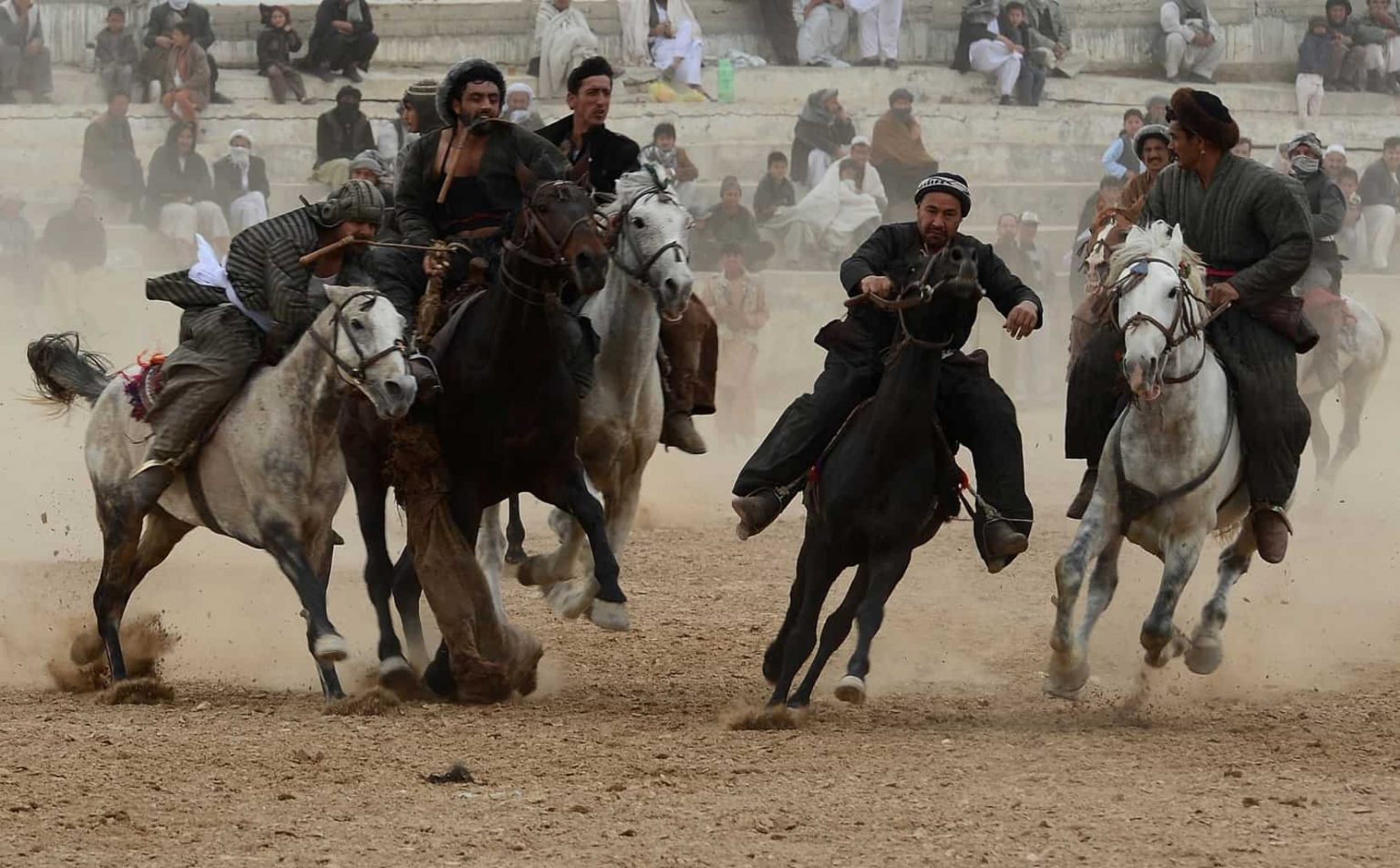 An Unusual Sport Called Buzkashi