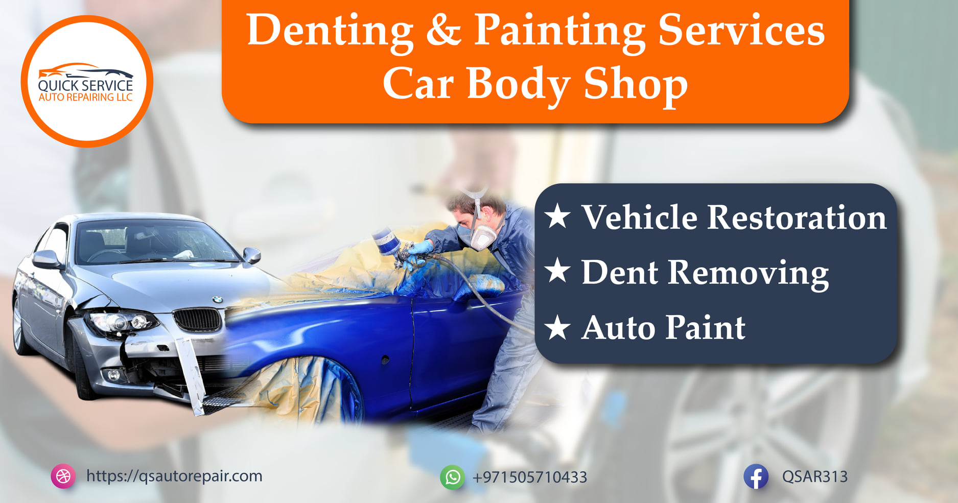 Car Repair Service & Auto Repair Garage In Dubai - Quick Service Auto Repairing LLC