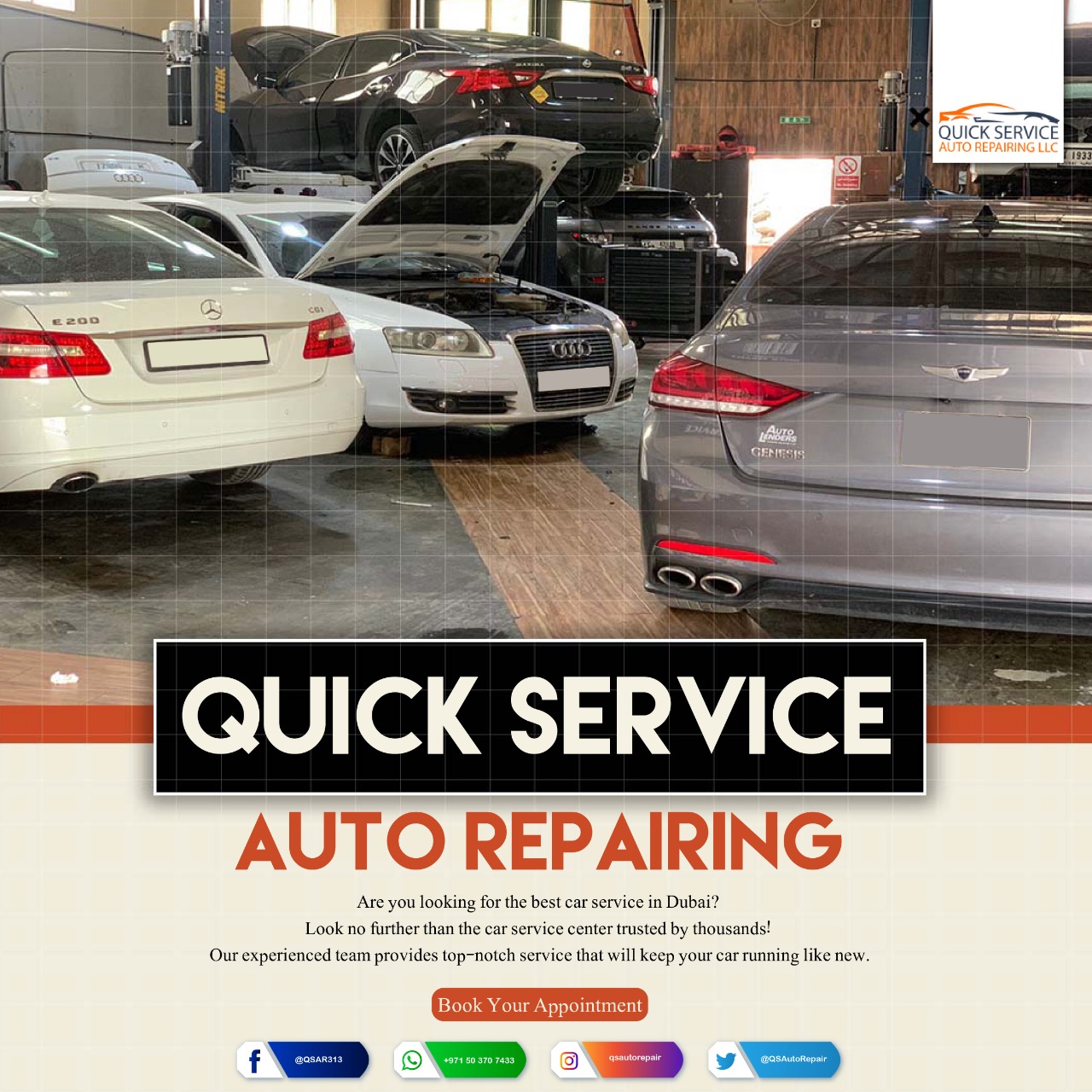 Alfa Romeo Repair Dubai - Quick Service Auto Repairing LLC