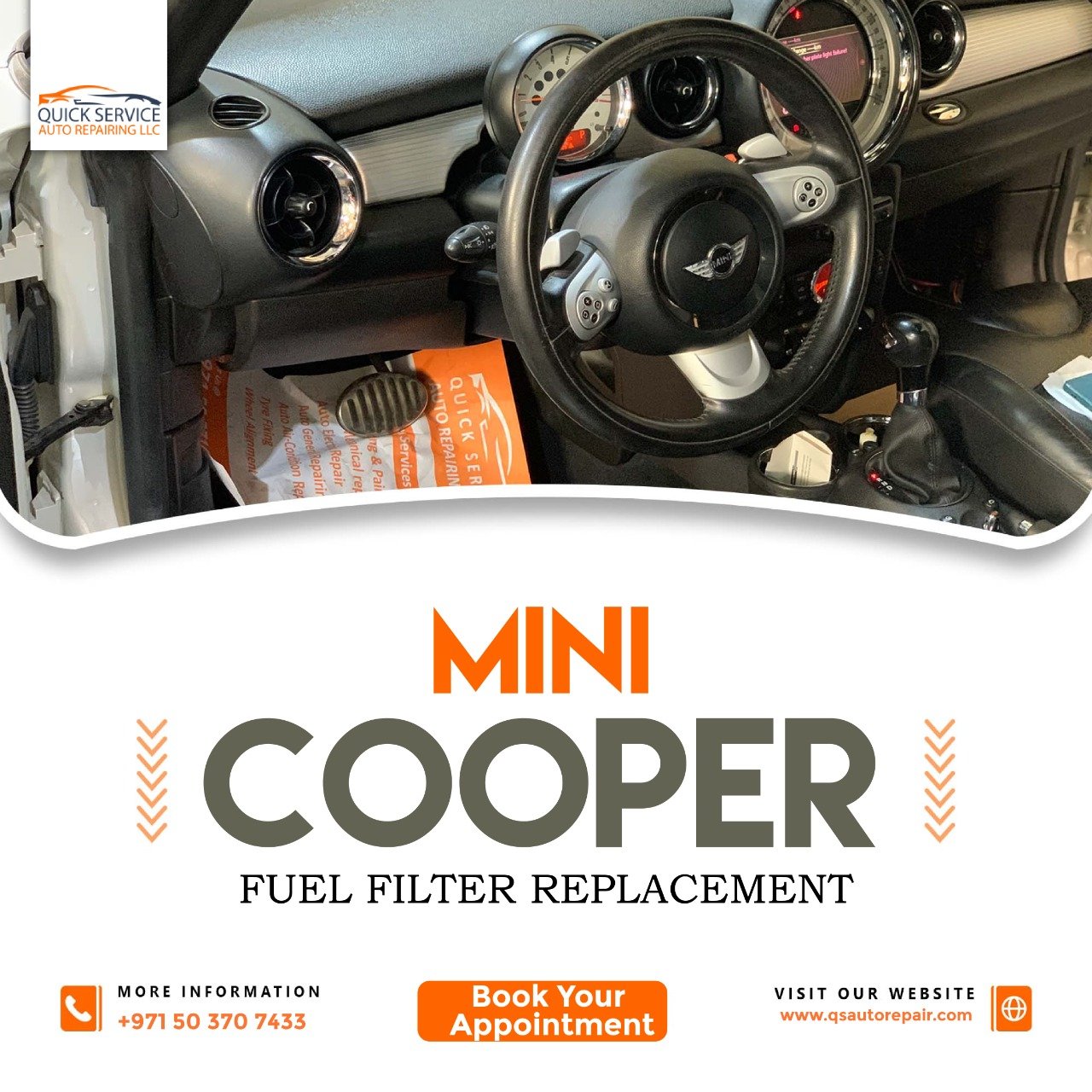 Mini Cooper Repair Dubai | Best Mini Cooper Service Center - Quick ...