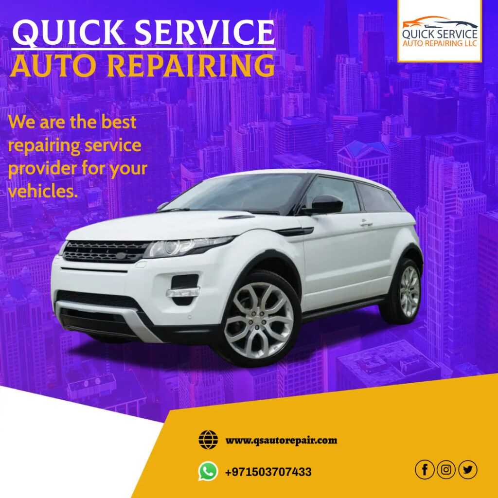 Car Repair Service & Auto Repair Garage In Dubai - Quick Service Auto ...