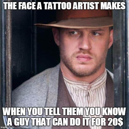 Tattoo Memes-No 'Ragrets', Right?