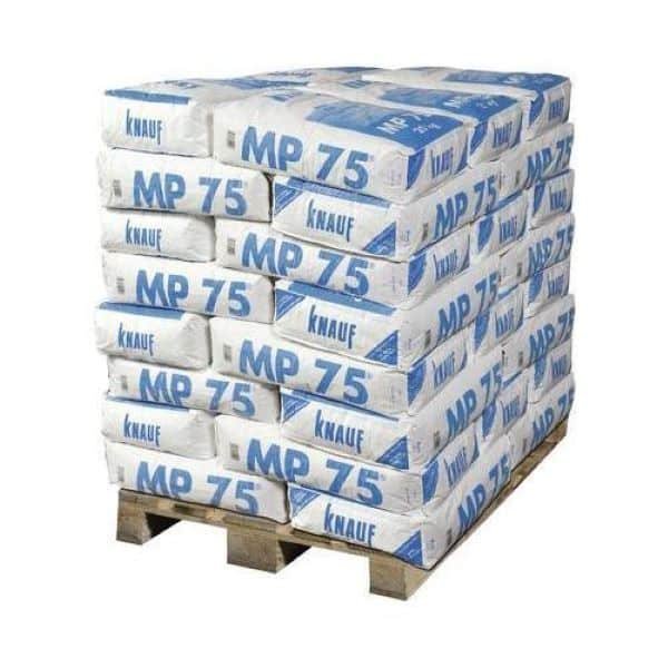 Knauf MP75 Machine Pleister Gipsgebonden stuc 25kg | Specialist in ...